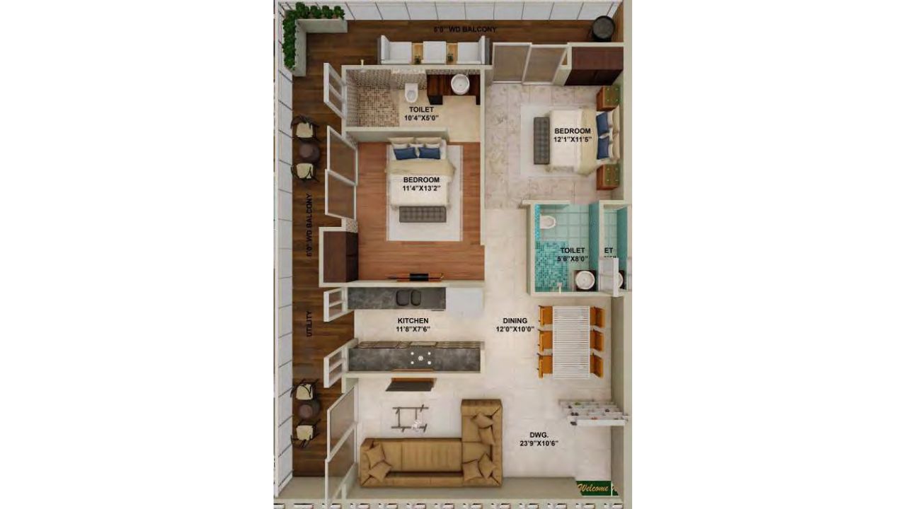 Jewel Signature Dehradun – Luxury 1, 2 & 3 BHK Residences
