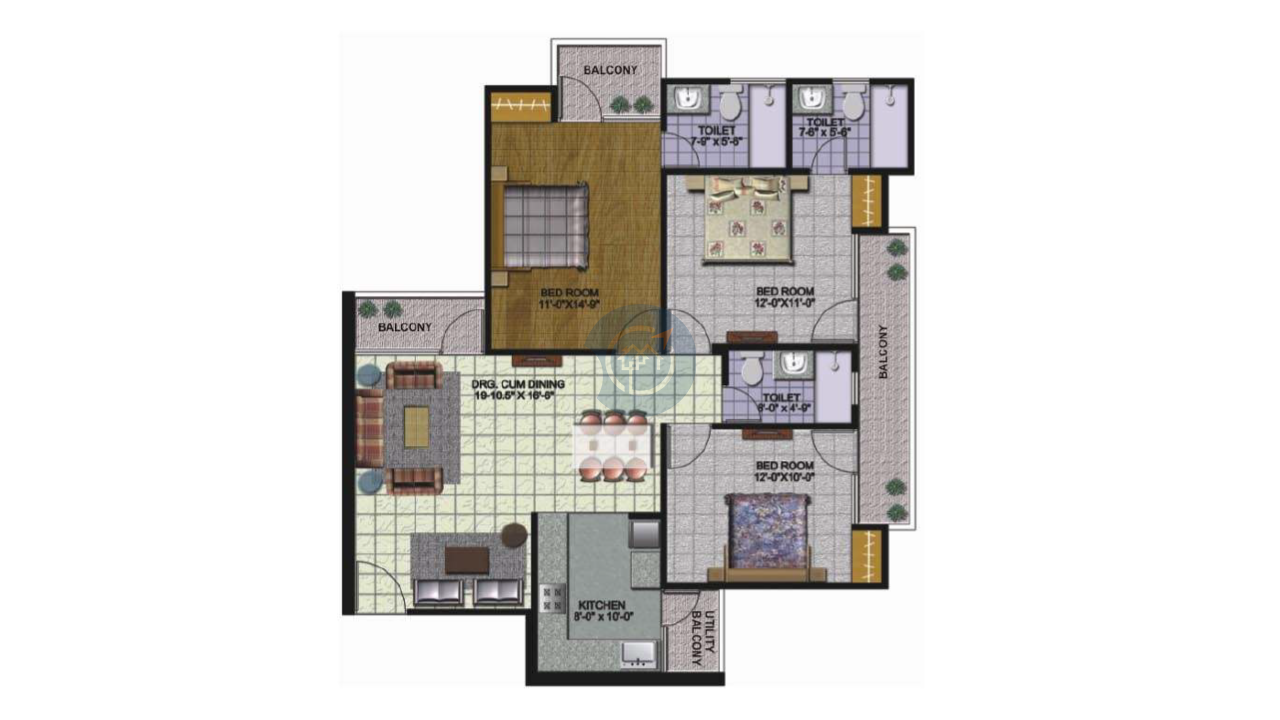 Amrapali Golf Homes, Sector 4 | Luxury 2/3 BHK Apartments