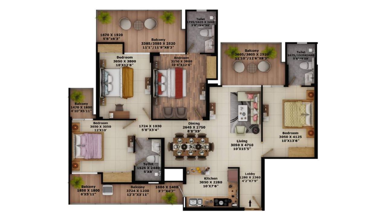 Fusion The Brook sector 12 – Luxury Homes in Noida Extension