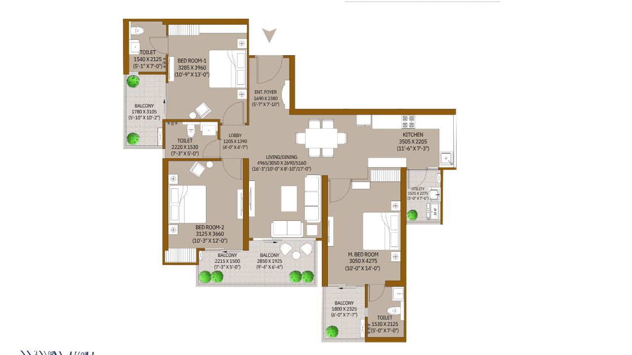 SKA Destiny One in Zeta 1, Greater Noida. Book Your Home