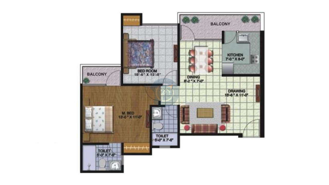 Amrapali Golf Homes, Sector 4 | Luxury 2/3 BHK Apartments